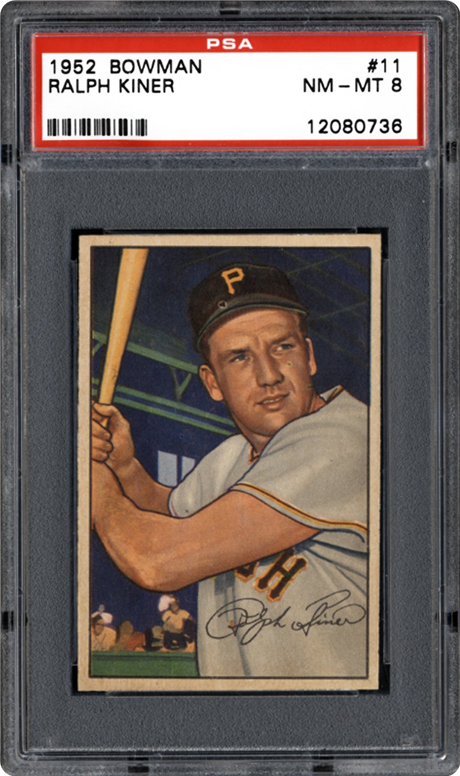 1952 Bowman Ralph Kiner Psa Cardfacts™