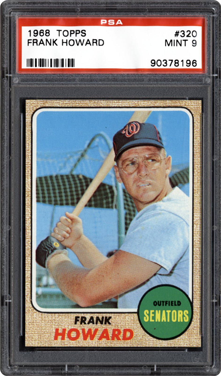1968 Topps Frank Howard Psa Cardfacts™