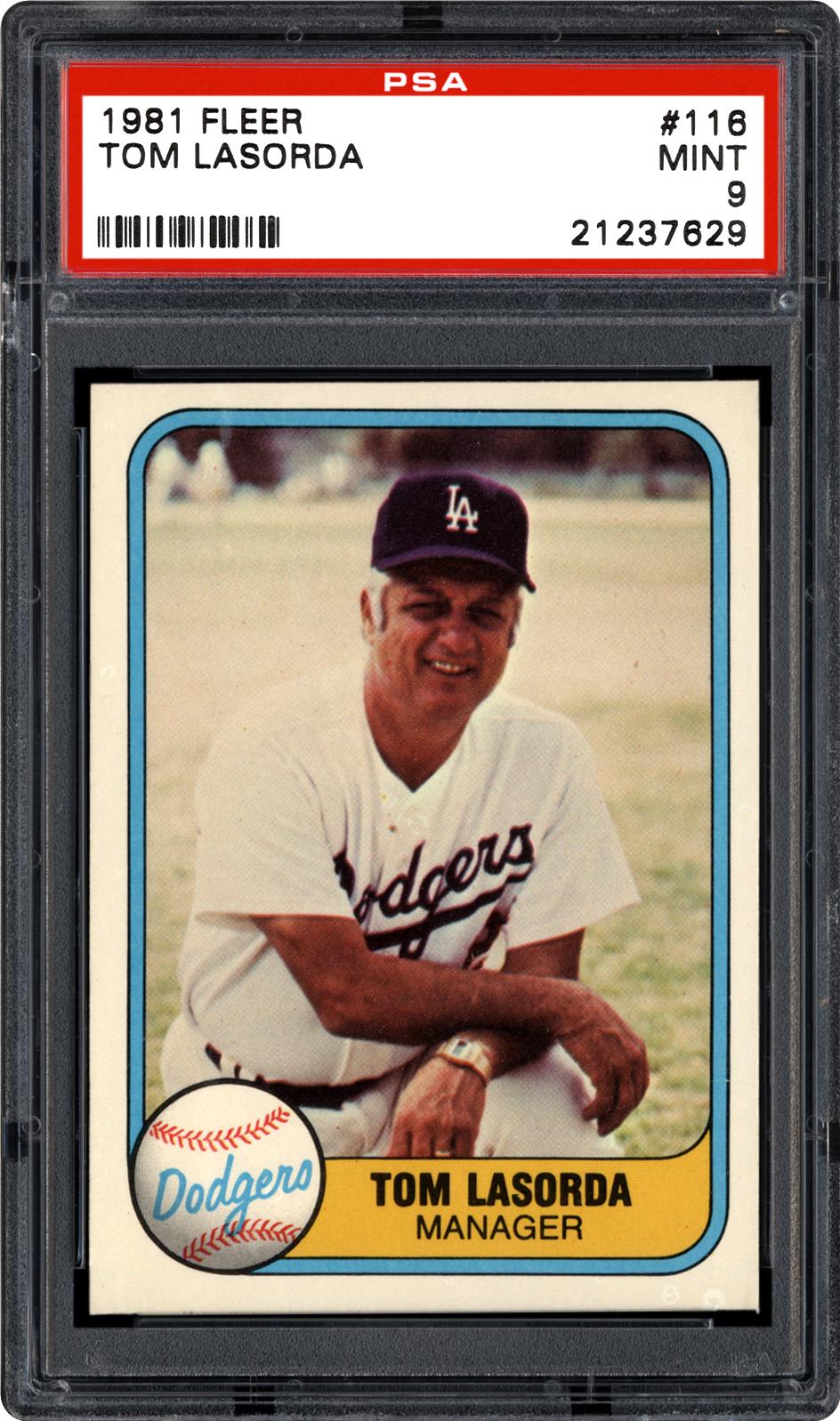 Baseball Cards - 1981 Fleer - Images | Psa Cardfacts™