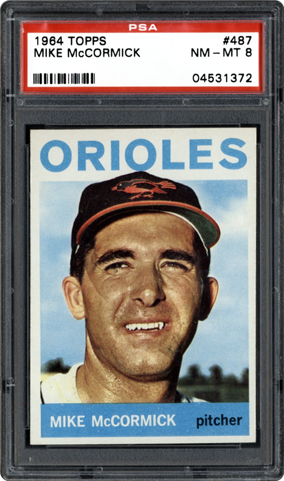 1964 Topps Mike McCormick | PSA CardFacts™