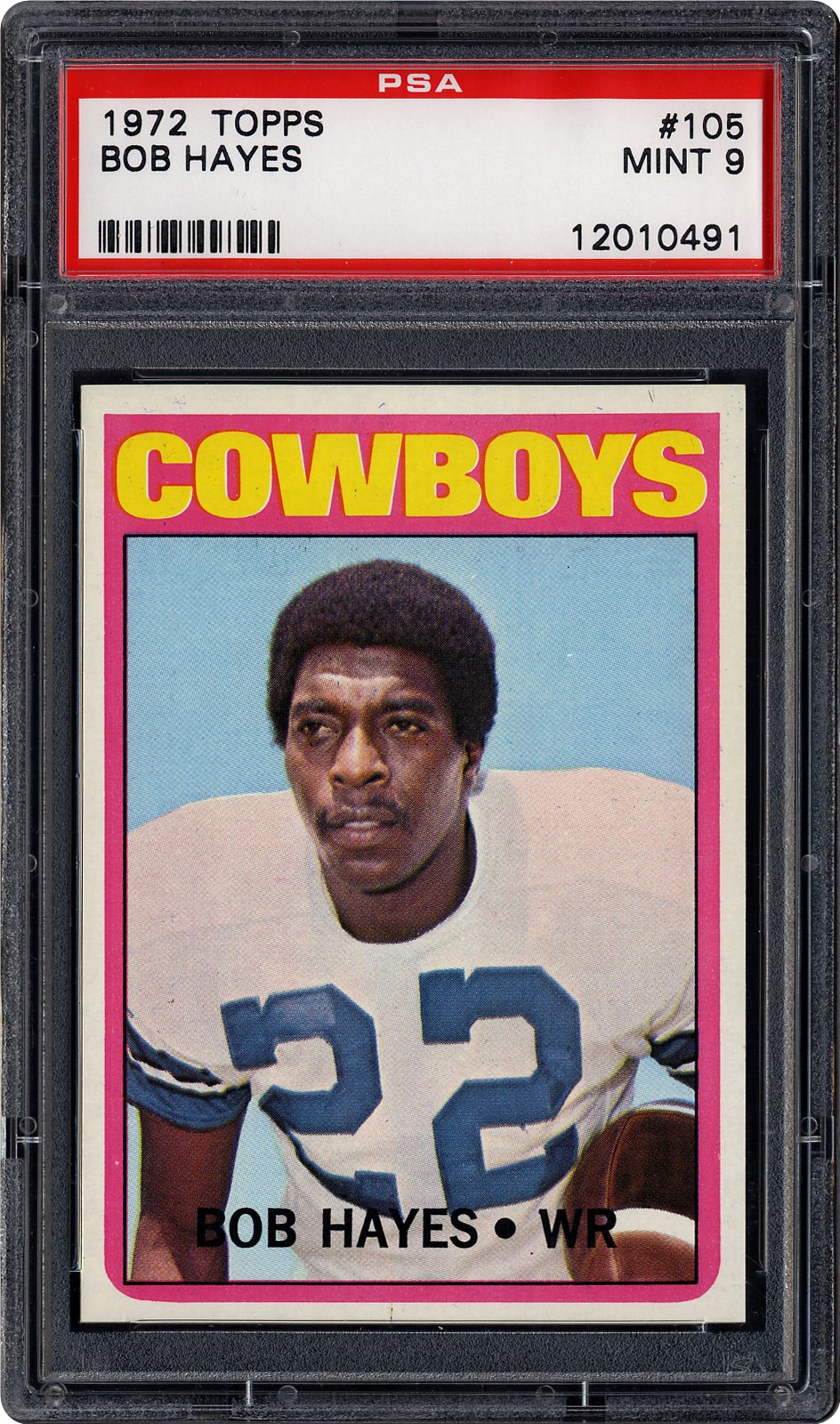 1972 Topps Bob Hayes | PSA CardFacts™