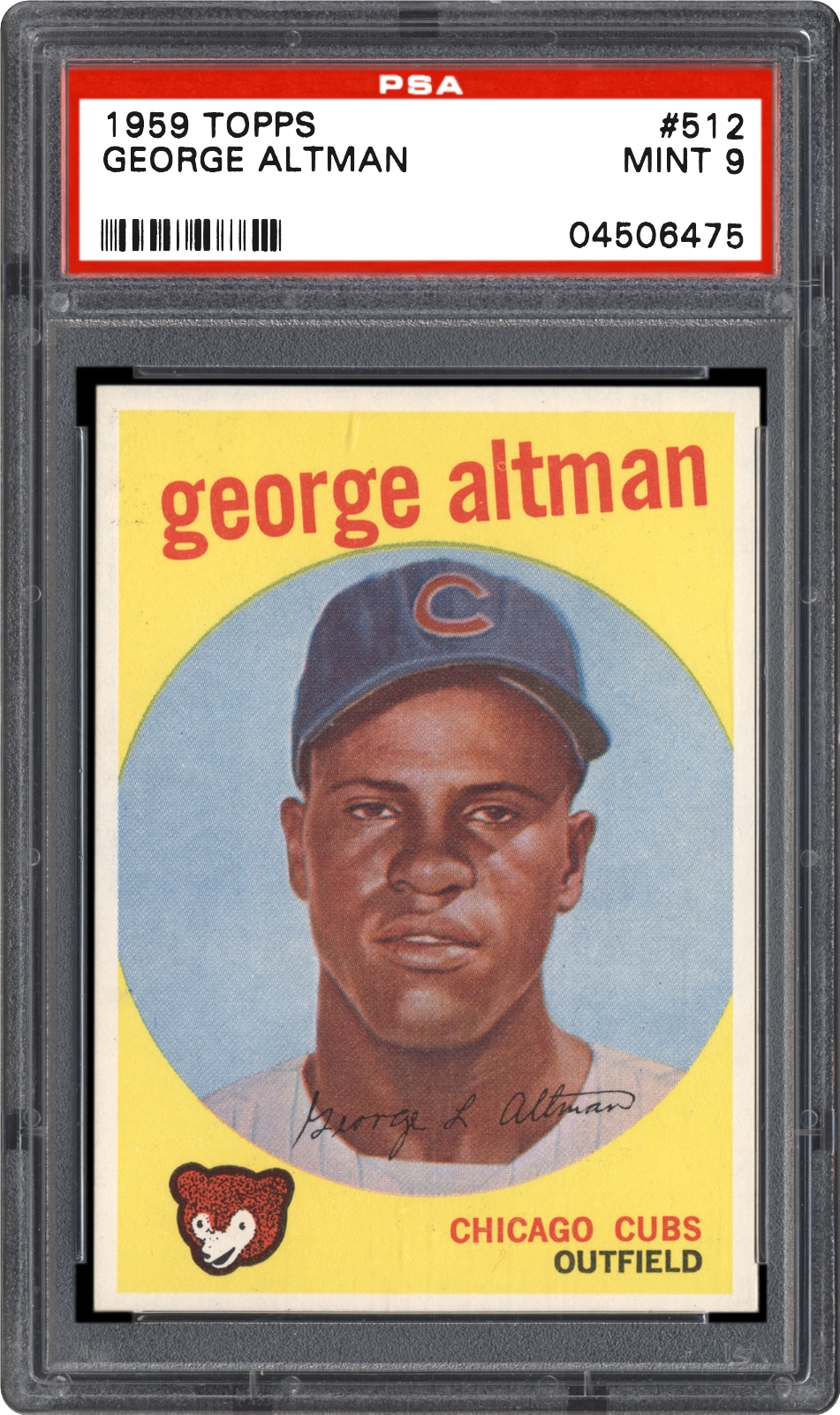 1959 Topps George Altman | PSA CardFacts™
