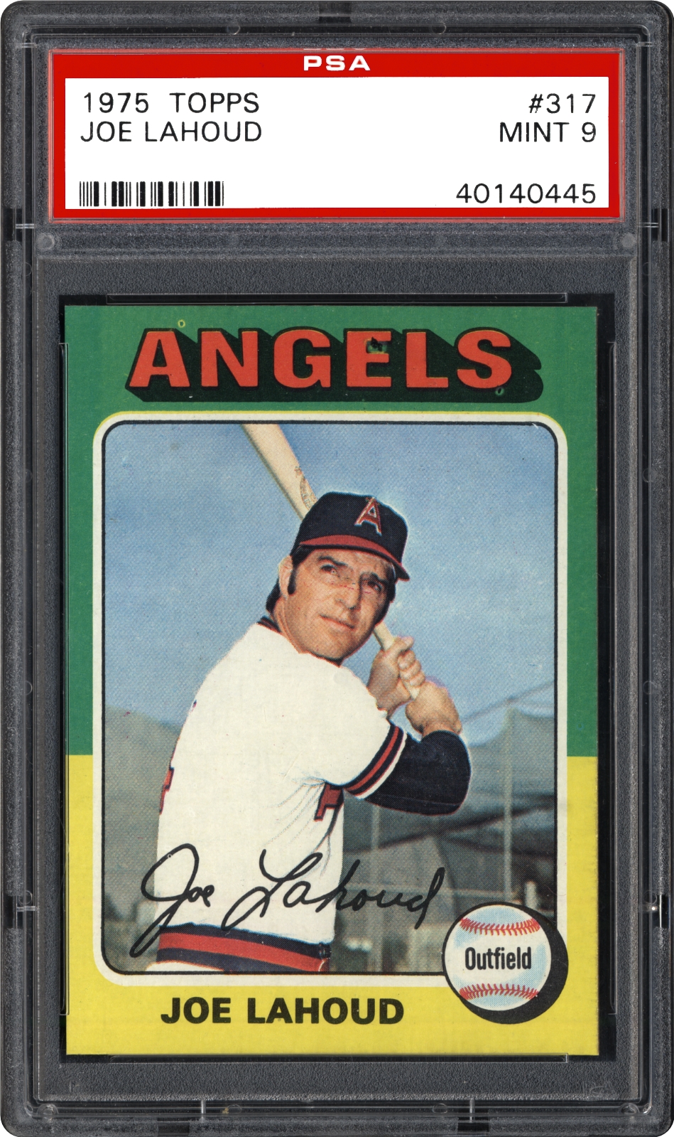 1975 Topps Joe Lahoud | PSA CardFacts™