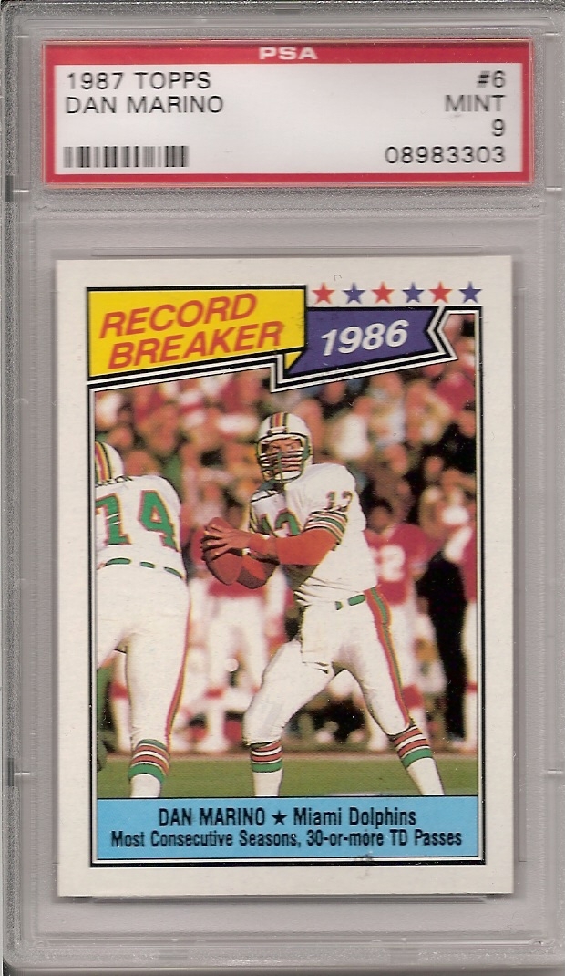 Football - 1987 Topps Miami Dolphins: JB's 87' Dolphins Set Image Gallery