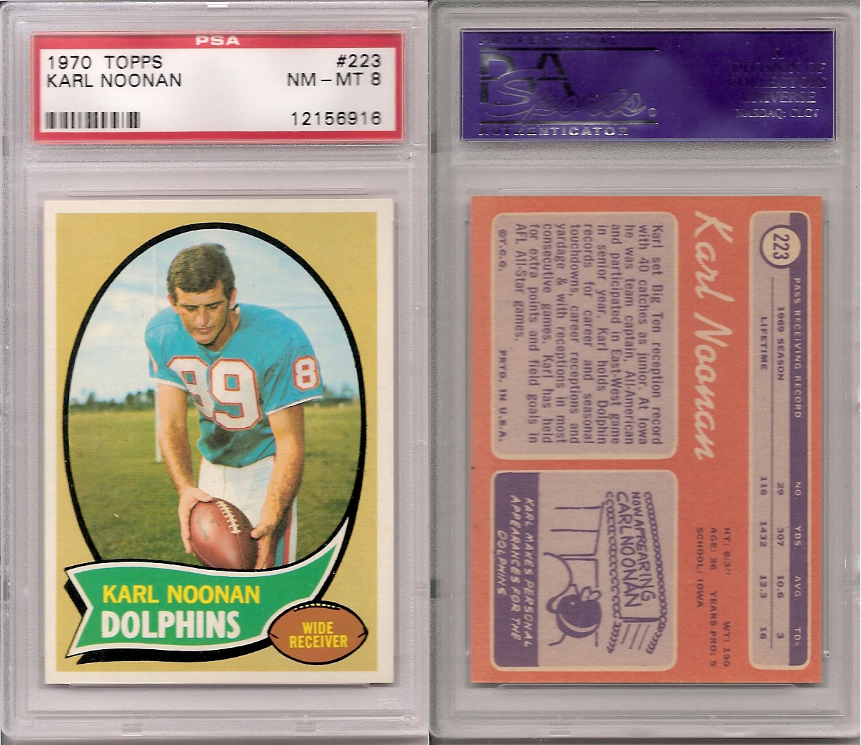 Football - 1970 Topps Miami Dolphins: JB's 70' Dolphins Set Image Gallery