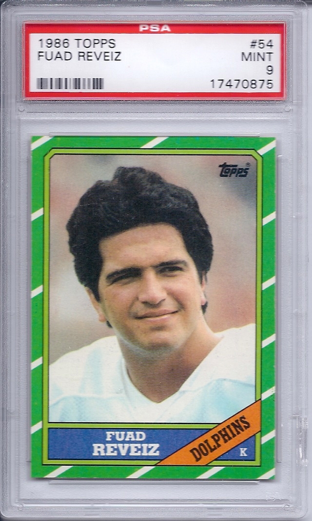 Football - 1986 Topps Miami Dolphins: JB's 86' Dolphins Set Image Gallery