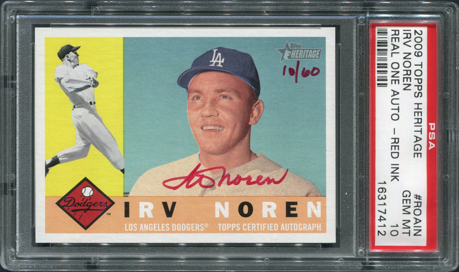 Baseball - 2009 Topps Heritage Real One Autographs Red Ink: Bill Dodge ...