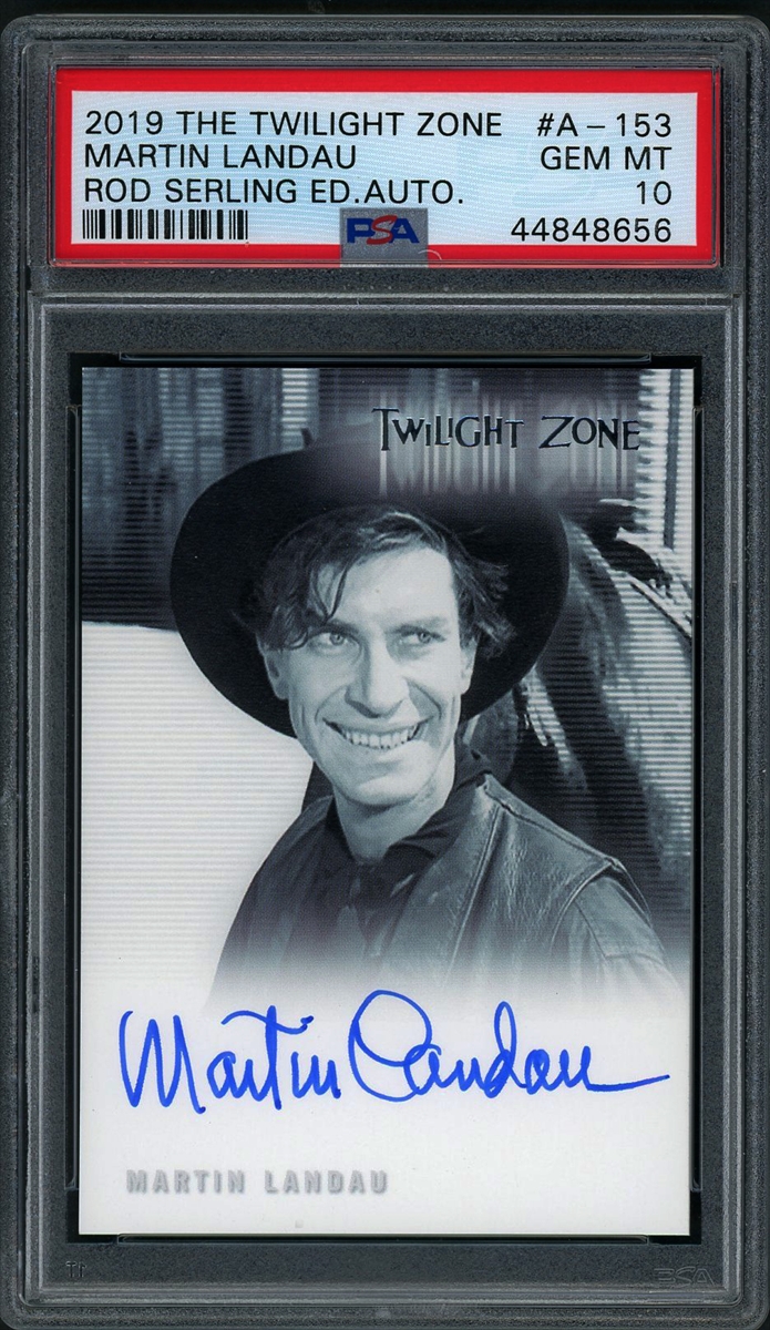 Non Sports 2019 Rittenhouse The Twilight Zone Rod Serling Edition