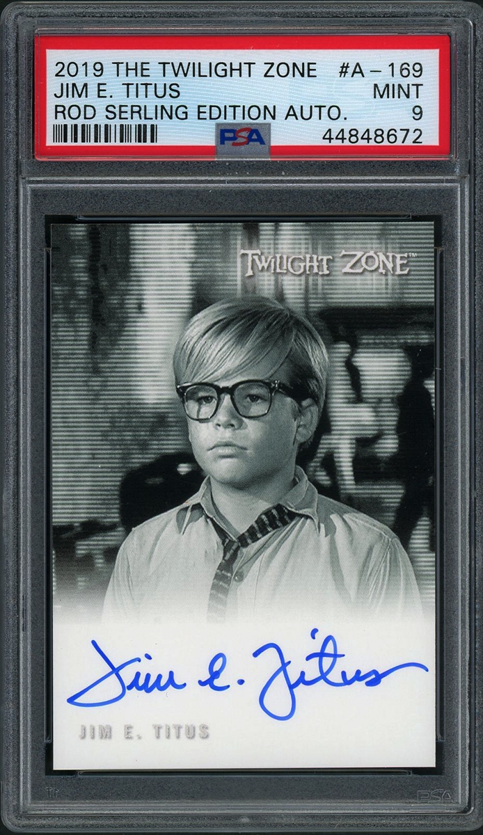 Non Sports 2019 Rittenhouse The Twilight Zone Rod Serling Edition