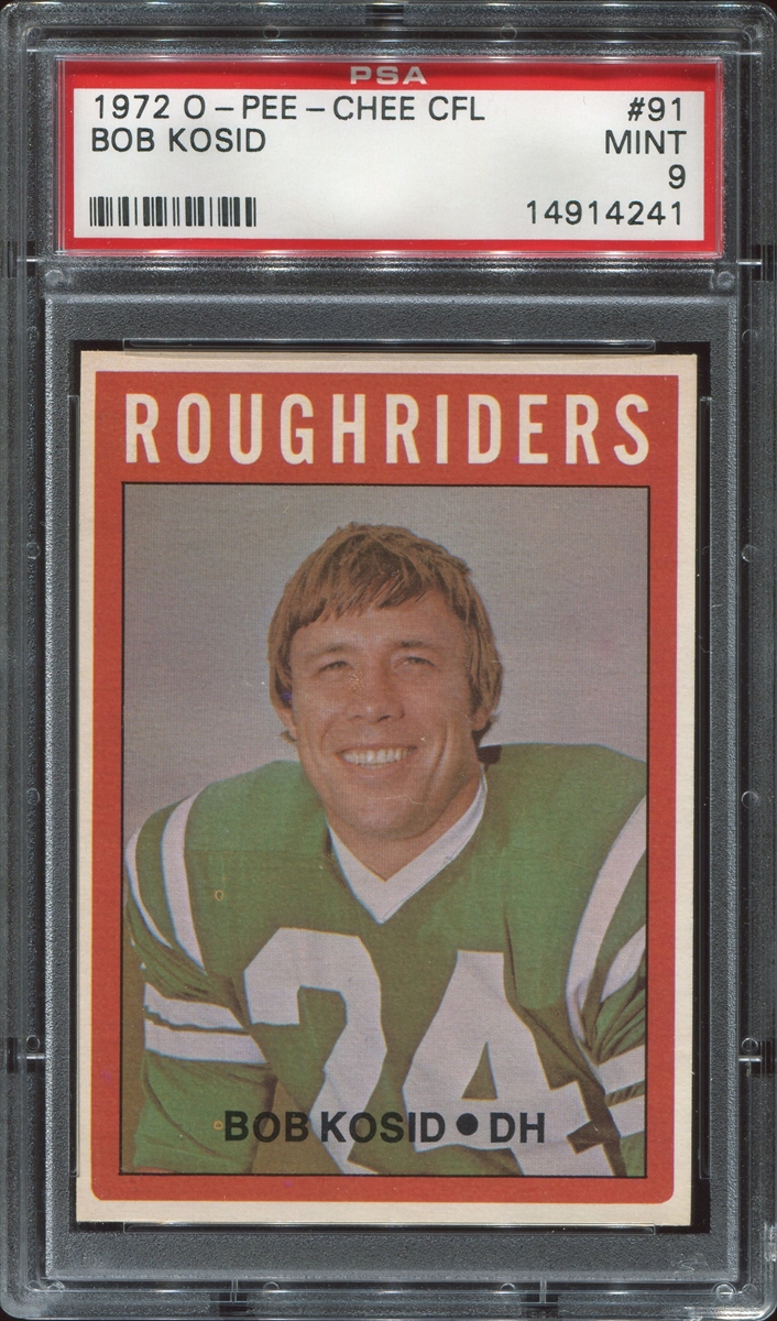Football - 1972 O-Pee-Chee CFL: McCann's 1972 OPC CFL Set Image Gallery