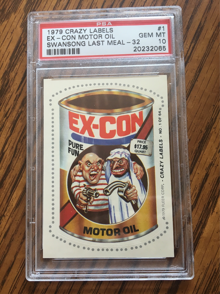 Non-Sports - 1979 Crazy Labels Stickers: jleonard04 Set Image Gallery