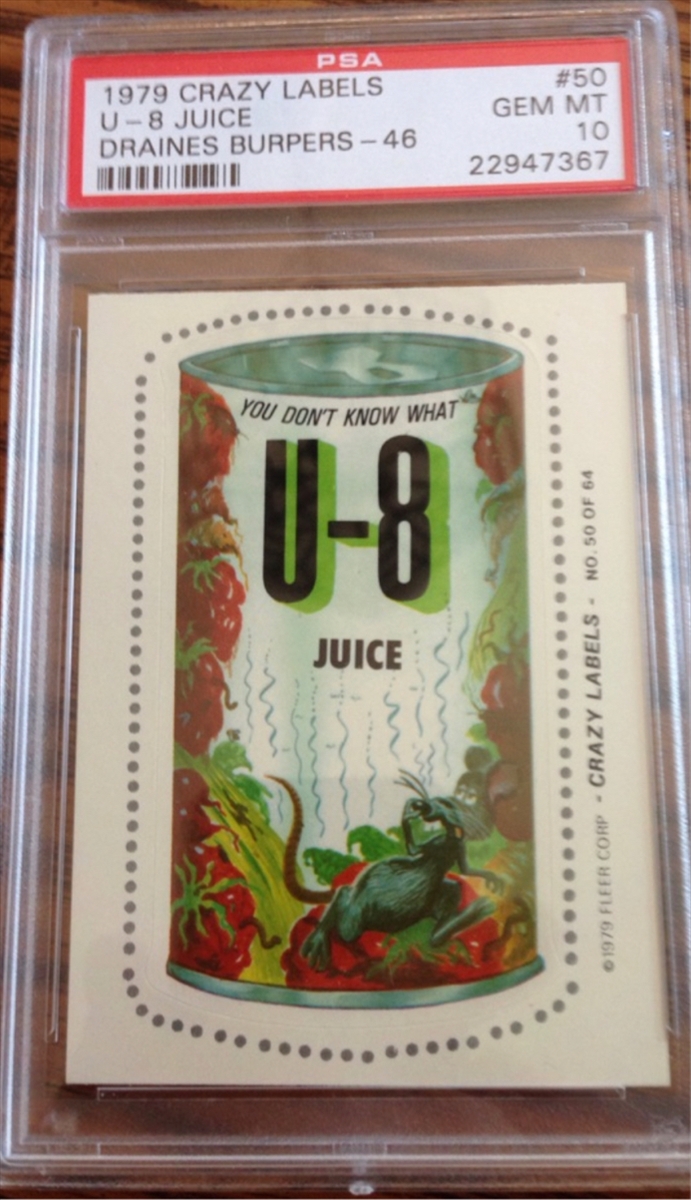 Non-Sports - 1979 Crazy Labels Stickers: jleonard04 Set Image Gallery