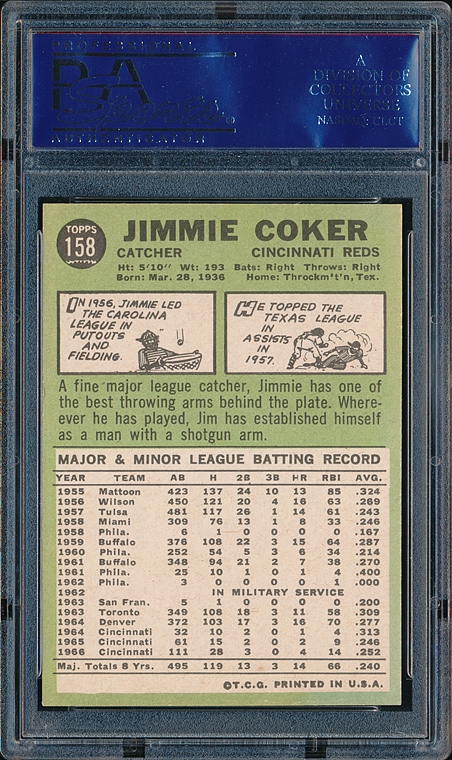 Baseball - 1967 Topps Cincinnati Reds: bobsbbcards Set Image Gallery