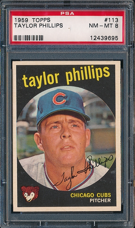 Baseball - 1959 Topps Chicago Cubs: bobsbbcards Set Image Gallery