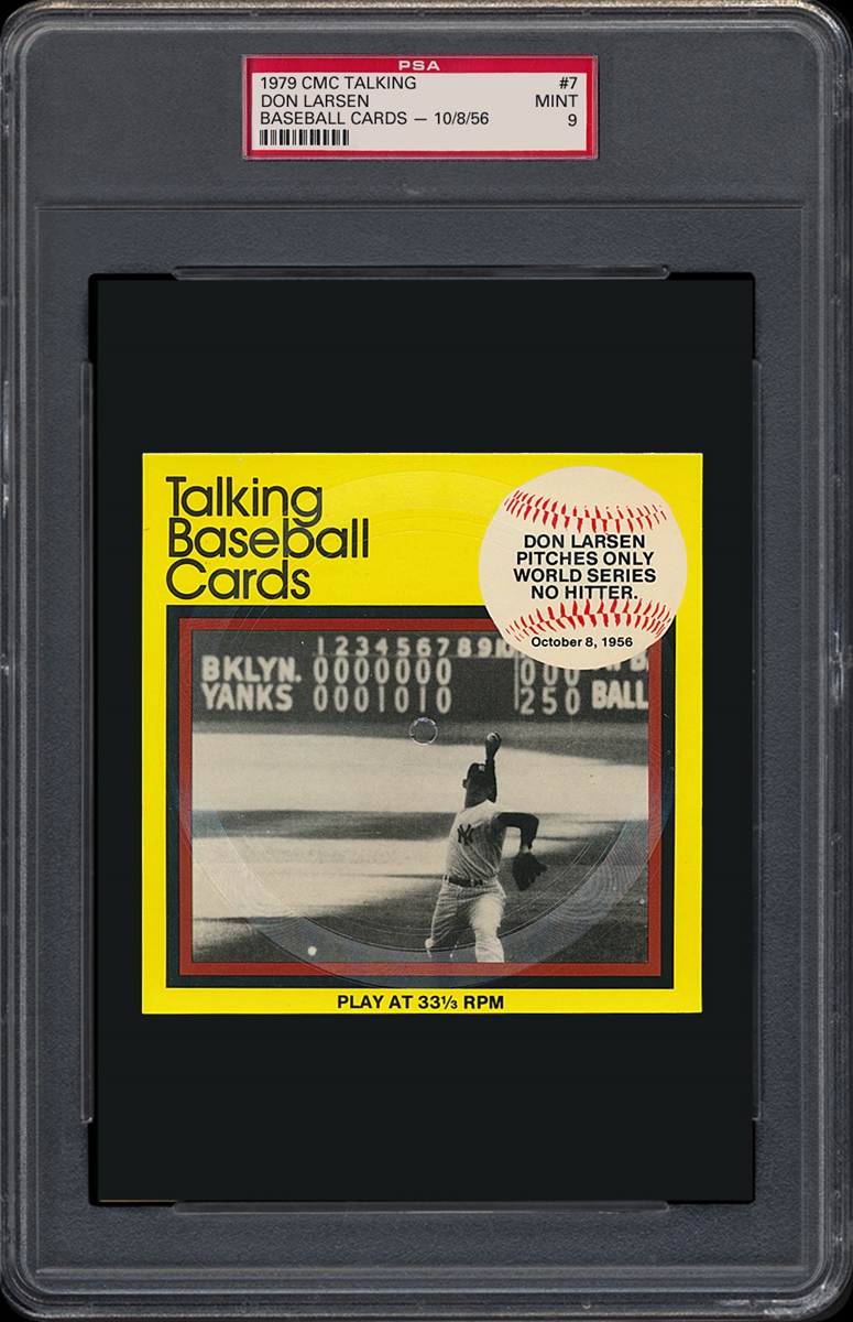 Modern (1970-1980) Showcase Image Gallery: 1979 CMC Talking Baseball Cards