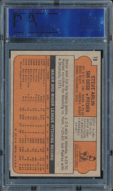 Baseball - 1972 Topps San Diego Padres: bobsbbcards Set Image Gallery
