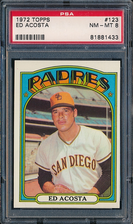 Baseball - 1972 Topps San Diego Padres: bobsbbcards Set Image Gallery