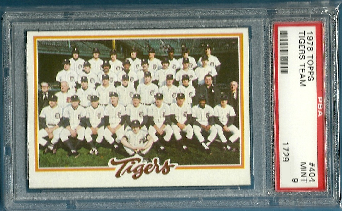 Baseball - 1978 Topps Detroit Tigers: Bald Mike Set Image Gallery