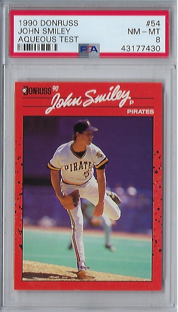 Baseball - 1990 Donruss Aqueous Test: The Collections Of Jdl Set Image