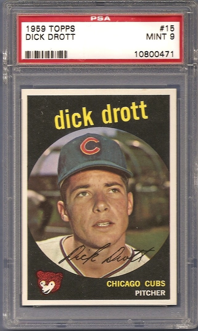 Baseball - 1959 Topps Chicago Cubs: Spark's 59 Cubs Set Image Gallery