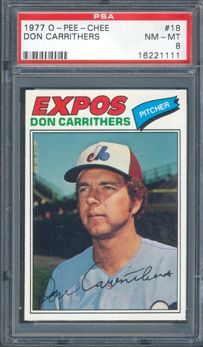 Baseball - 1977 O-Pee-Chee : PFP Cards Set Image Gallery