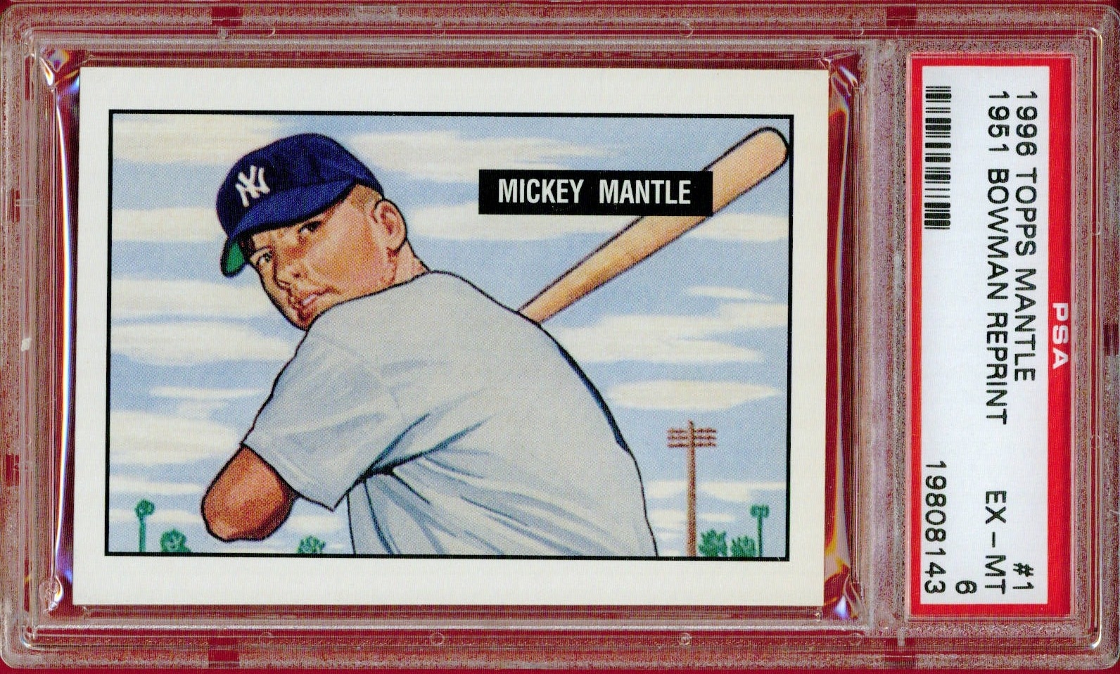 Baseball - 1996 Topps Mickey Mantle: 1996 Topps Mickey Mantle ...