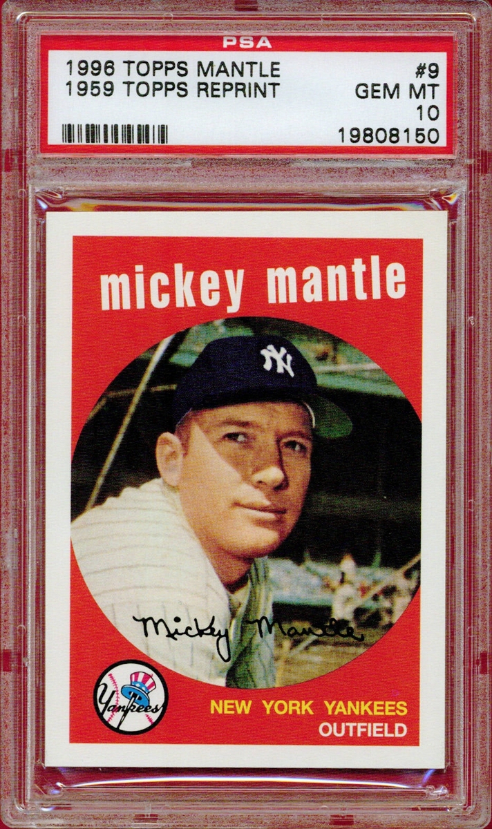 Baseball - 1996 Topps Mickey Mantle: 1996 Topps Mickey Mantle ...
