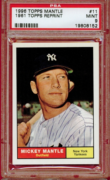 Baseball - 1996 Topps Mickey Mantle: 1996 Topps Mickey Mantle ...