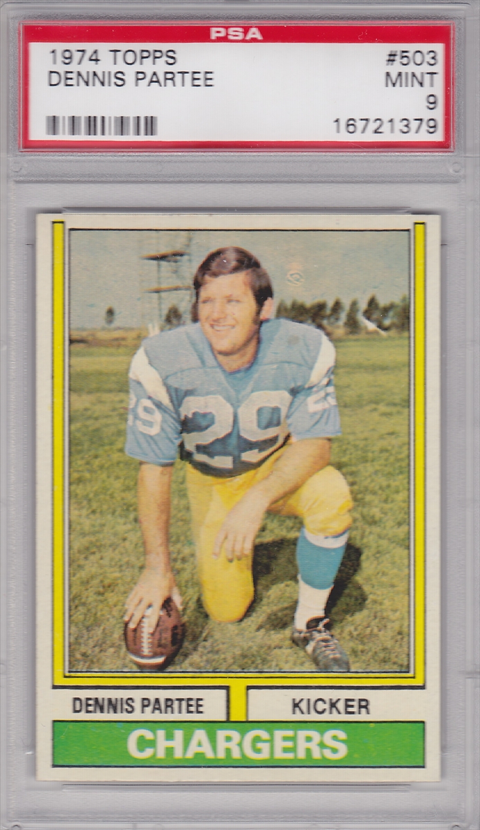 Football - Dennis Partee Basic Set : PSAbolts Set Image Gallery