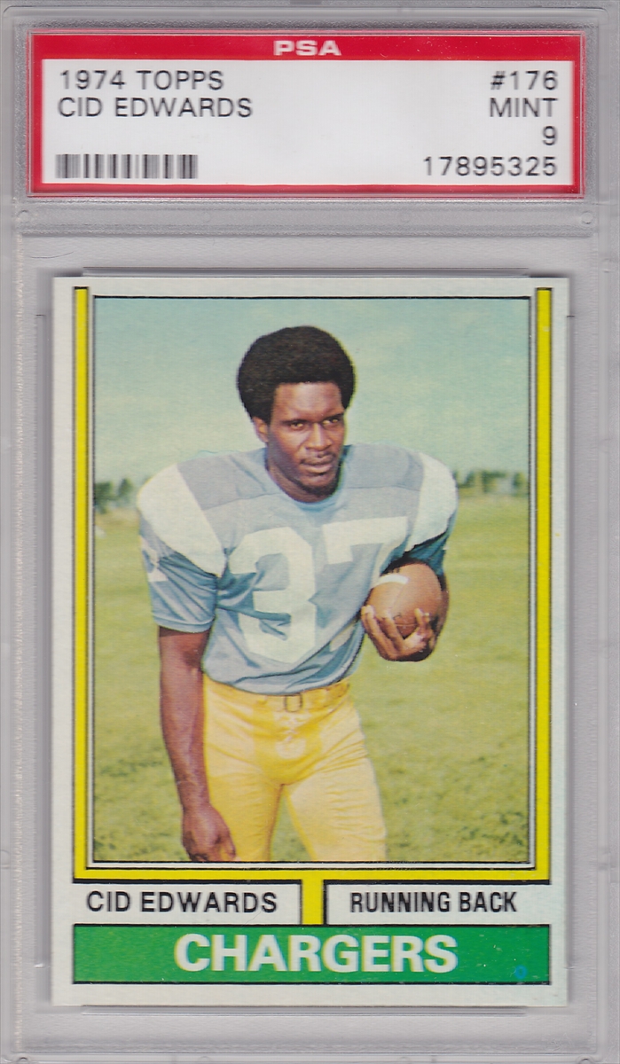 Football - 1974 Topps San Diego Chargers: PSAbolts Set Image Gallery