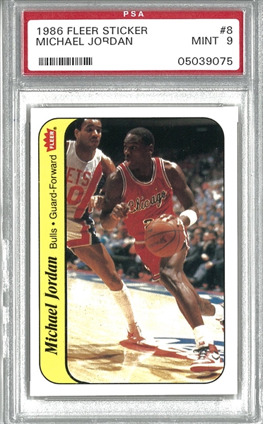 Basketball, 1986-87 Fleer Sticker Published Set: JMJ Collection 1986 ...