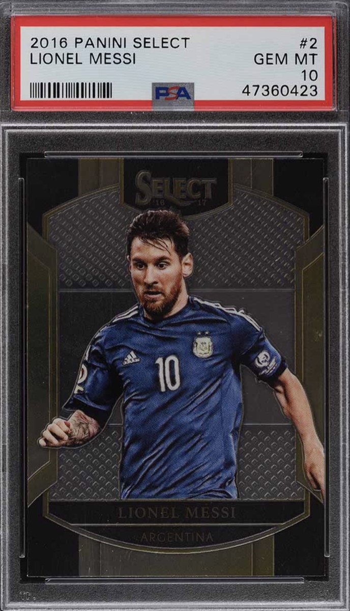 Players Showcase Image Gallery: FT13 Collectibles Lionel Messi Cards