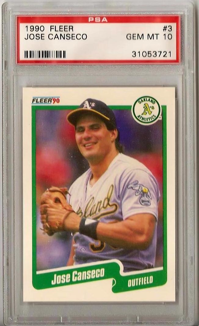 Baseball - 1990 Fleer: RFK PSA-10 Gem Mint 1990 Fleer Baseball Set Set ...