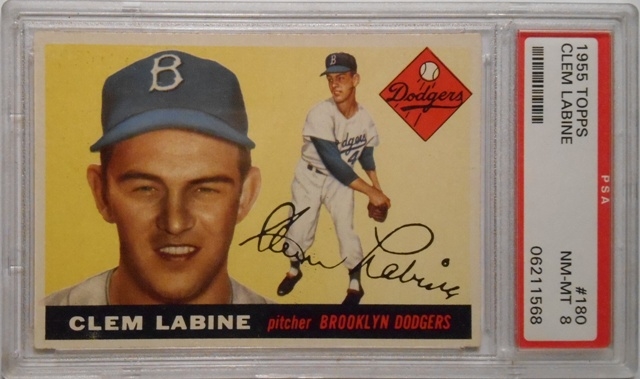 Baseball - 1955 Topps Brooklyn Dodgers: BBforLife Set Image Gallery