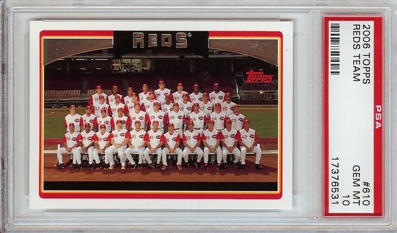 Baseball - 1956-Present Topps Cincinnati Reds Team Cards: mcholke Reds ...