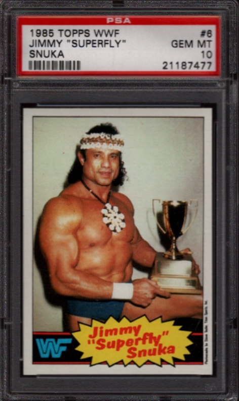 Non-Sports - 1985 Topps WWF: Sjim's 1985 WwF Set Set Image Gallery