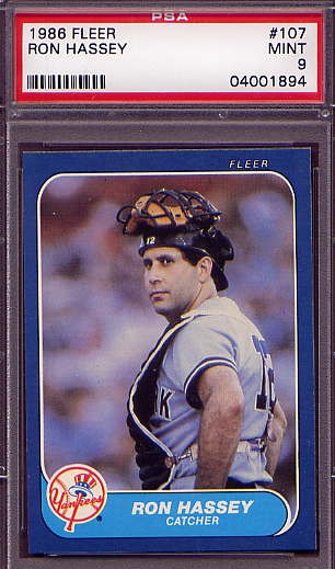 Baseball - Ron Hassey Basic Set: Big Shooter Set Image Gallery