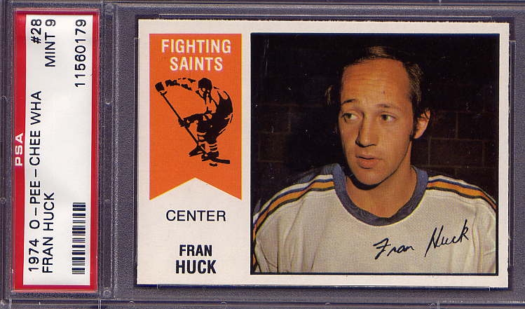 Hockey - 1974-75 O-Pee-Chee WHA: Big Shooter Set Image Gallery