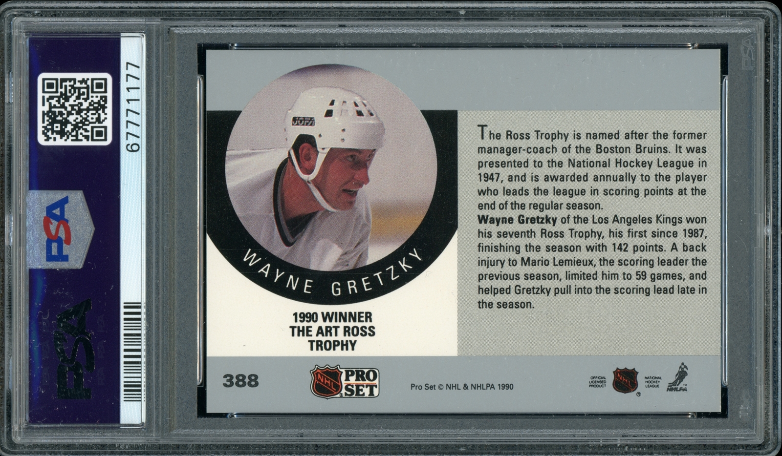 Players Showcase Image Gallery: simdem's 1990 Wayne Gretzky Error Cards