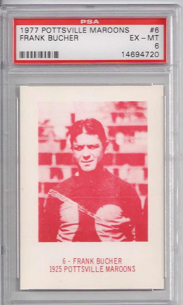 Football - 1977 Pottsville Maroons: Jason's 1925 World Champion set Set ...