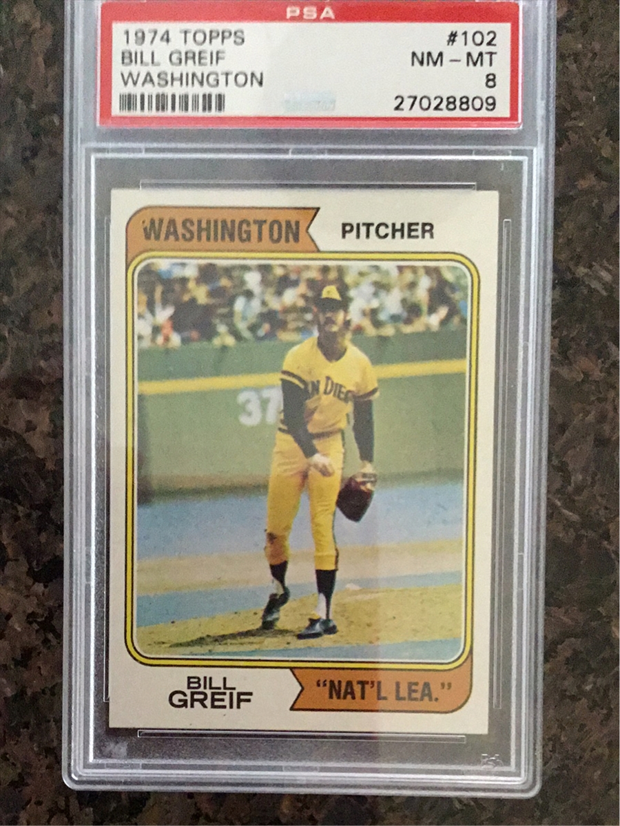Baseball - 1974 Topps San Diego Padres: BloodDocs 1974 topps Washington ... Baseball - 1974 Topps San Diego Padres: BloodDocs 1974 topps Washington ...