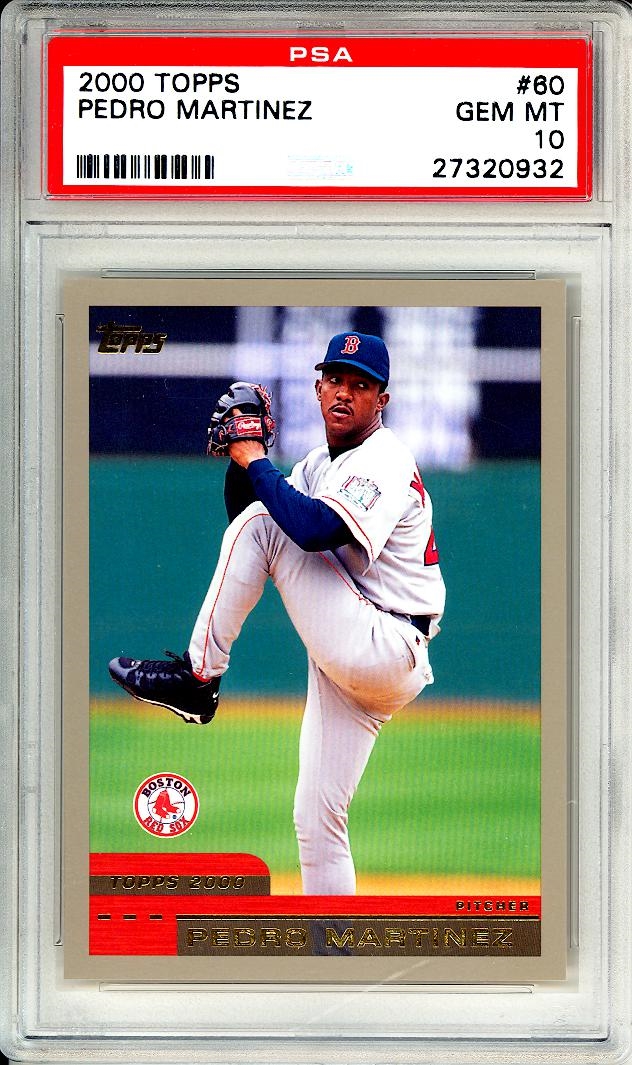 Baseball - Pedro J. Martinez Basic Topps Set: Madgenius Pedro Martinez