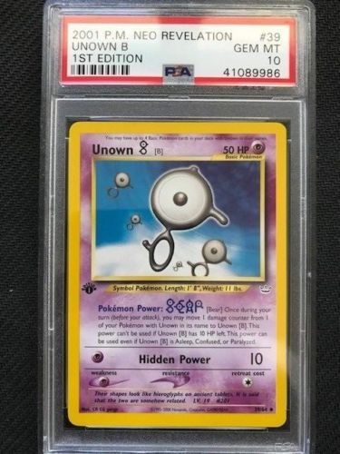 TCG - 2001 Pokemon Neo Revelation 1st Edition: tetraninja Set Image Gallery