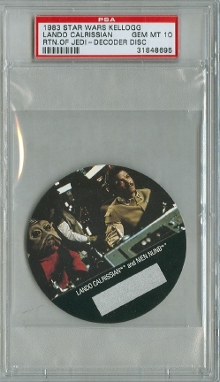 Non-Sports - 1983 Kelloggs Star Wars Return of the Jedi Decoder Discs ...