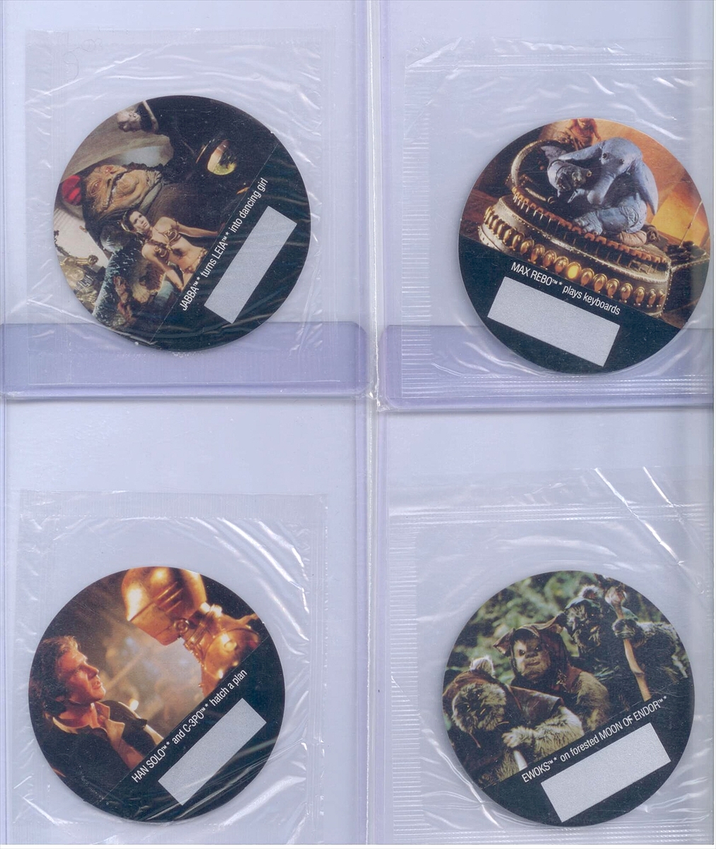 Non-Sports - 1983 Kelloggs Star Wars Return of the Jedi Decoder Discs ...