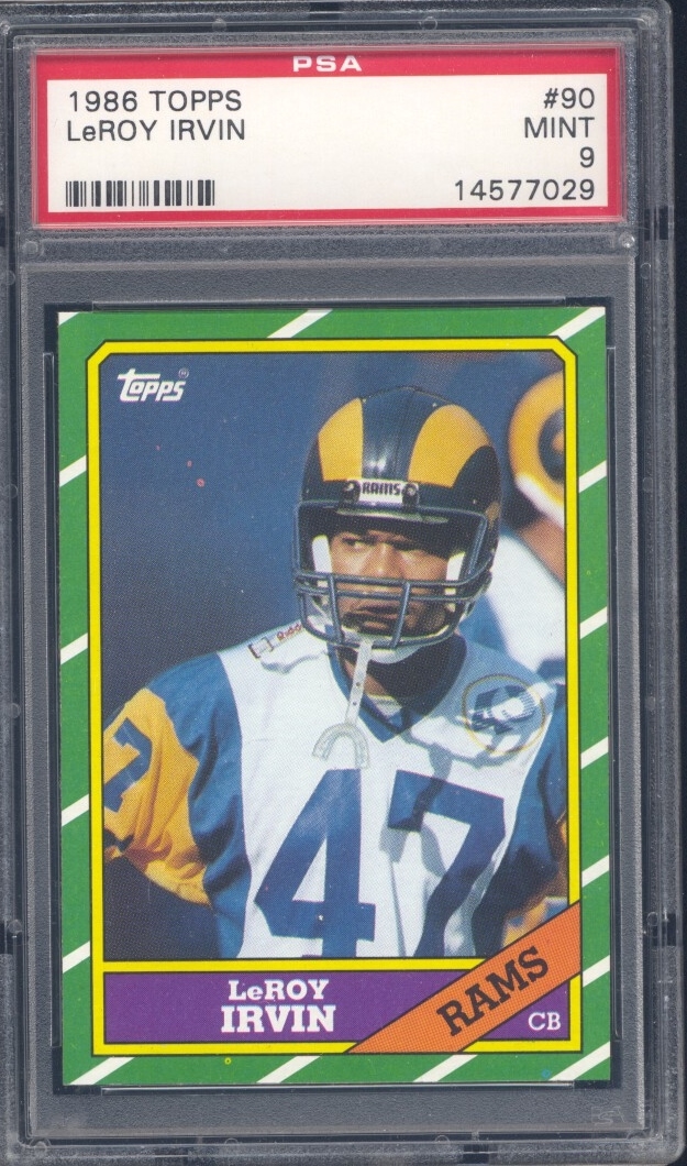Football - 1986 Topps Los Angeles Rams: nathanwoods Set Image Gallery