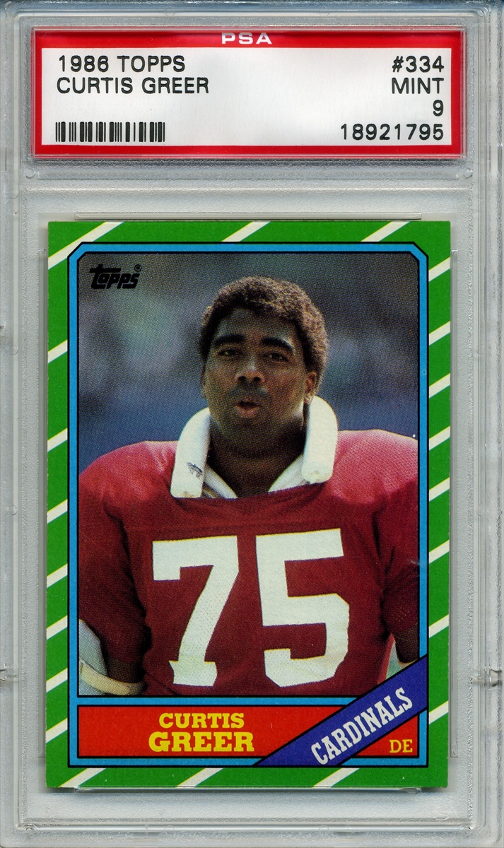 Football - 1986 Topps St. Louis Cardinals: nathanwoods Set Image Gallery