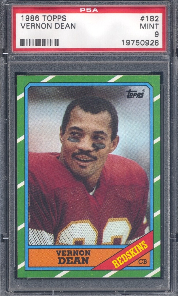 Football - 1986 Topps Washington Redskins: nathanwoods Set Image Gallery