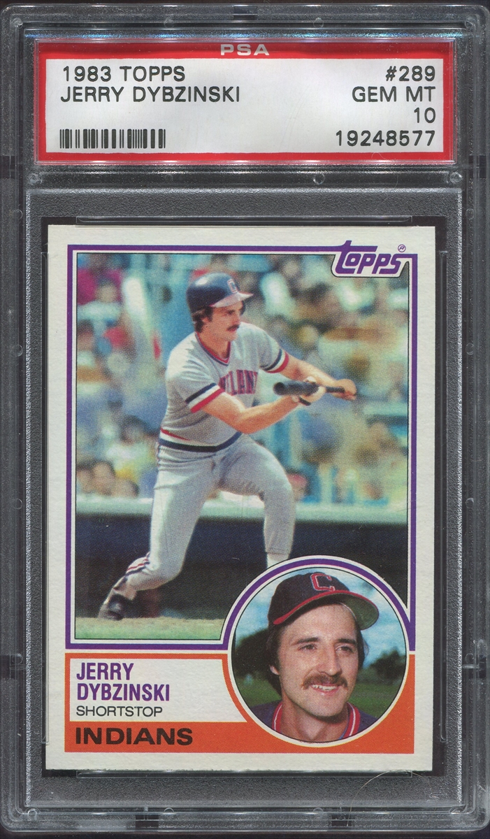 Baseball - 1983 Topps Cleveland Indians: 83 Indians Set Image Gallery