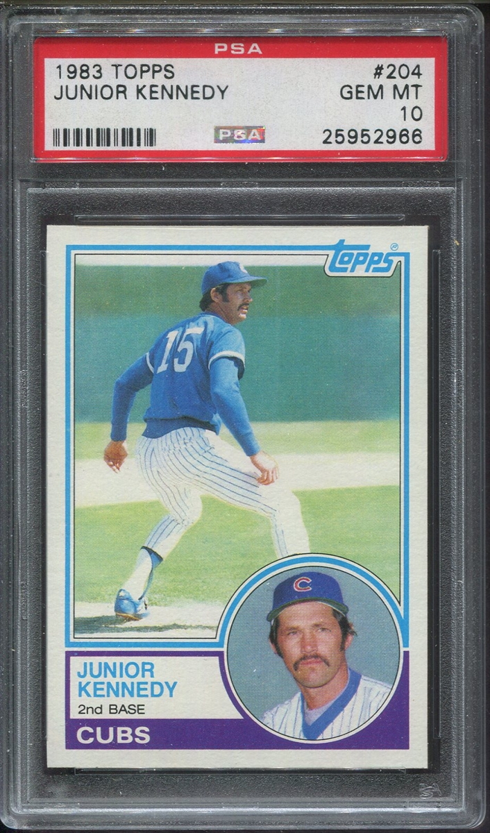 Baseball - 1983 Topps Chicago Cubs: 83 Cubs Set Image Gallery